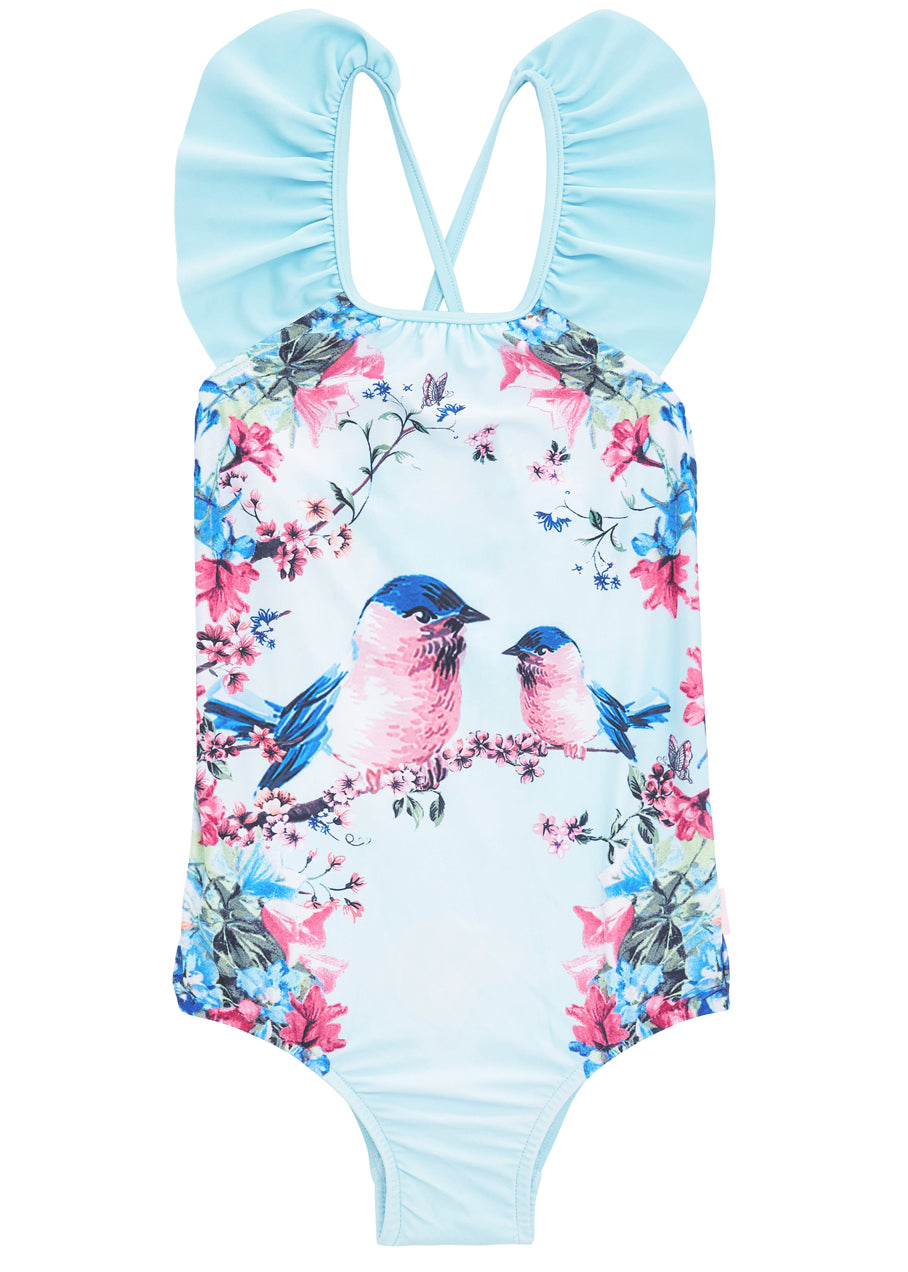 Seafolly girls swimsuit - bluebird – Just Swimwear